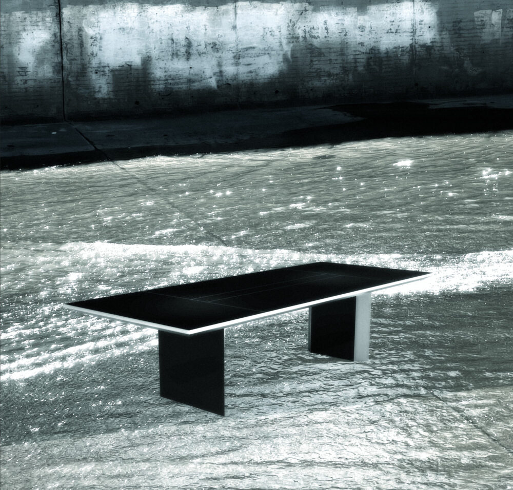 Floating Raft Table - Ambience Doré