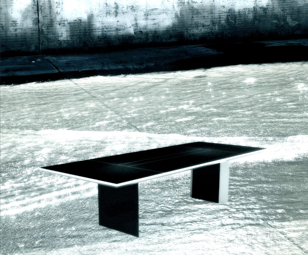 Floating Raft Table - Ambience Doré