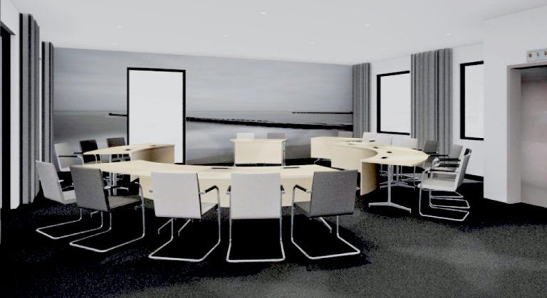 Mobile Board Room Tables - Ambience Doré