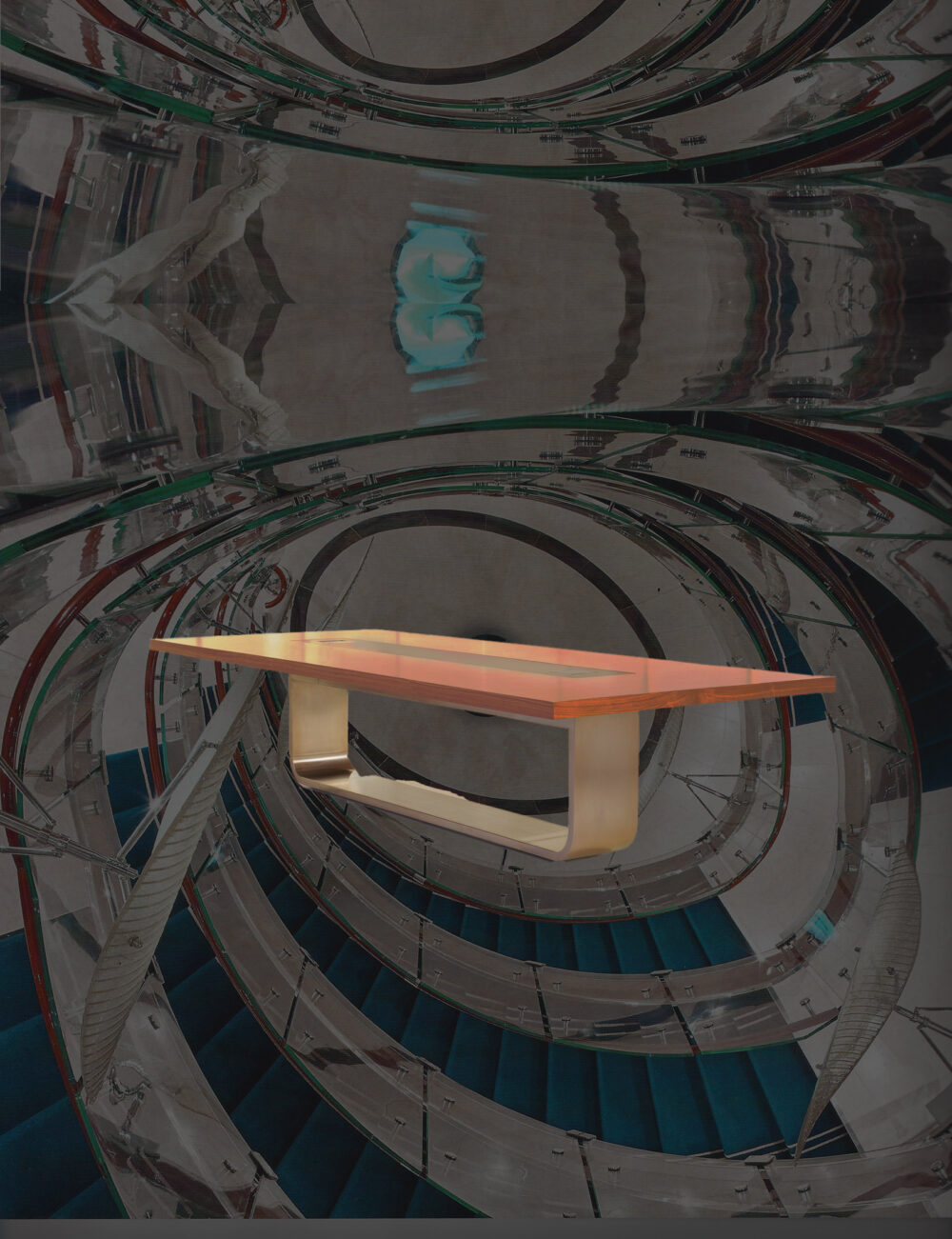 Dyno Table - Ambience Doré