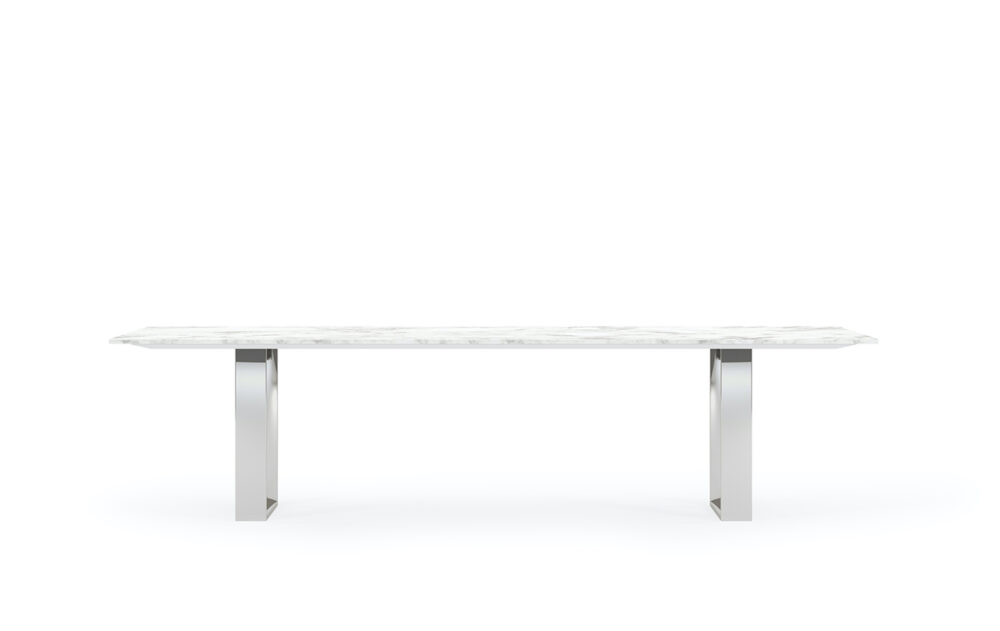Marble Spartan Table - Ambience Doré