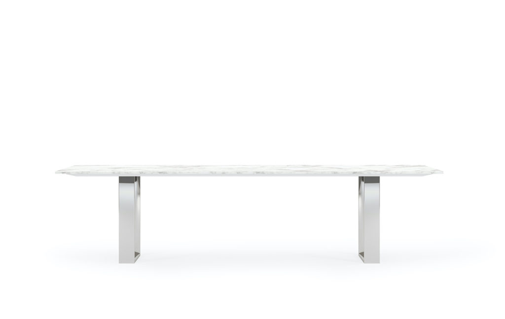 Marble Spartan Table - Ambience Doré