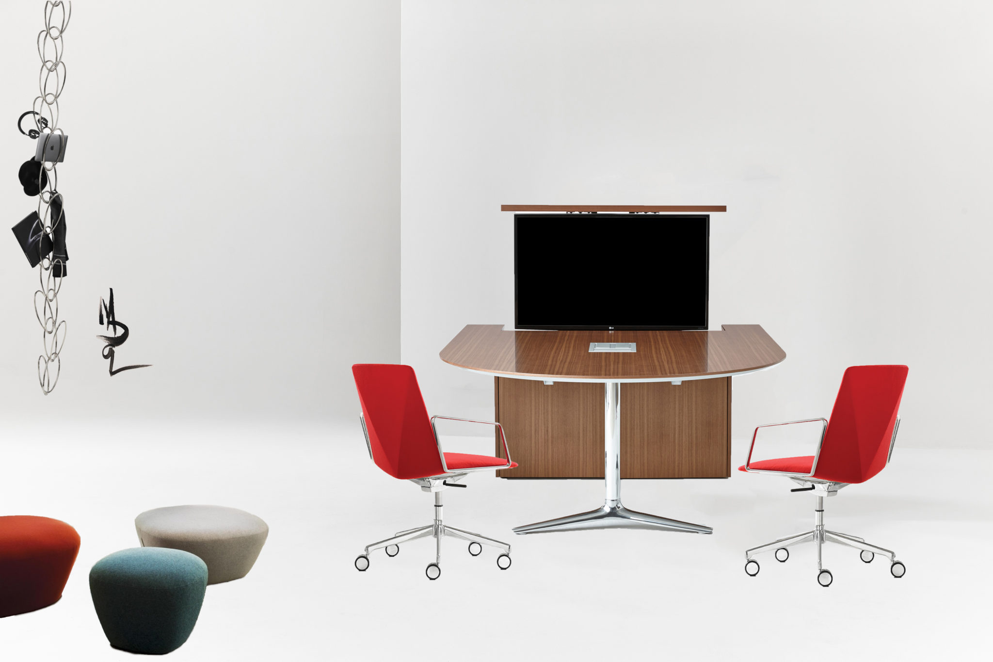 Sit to Stand Huddle Table - Ambience Doré