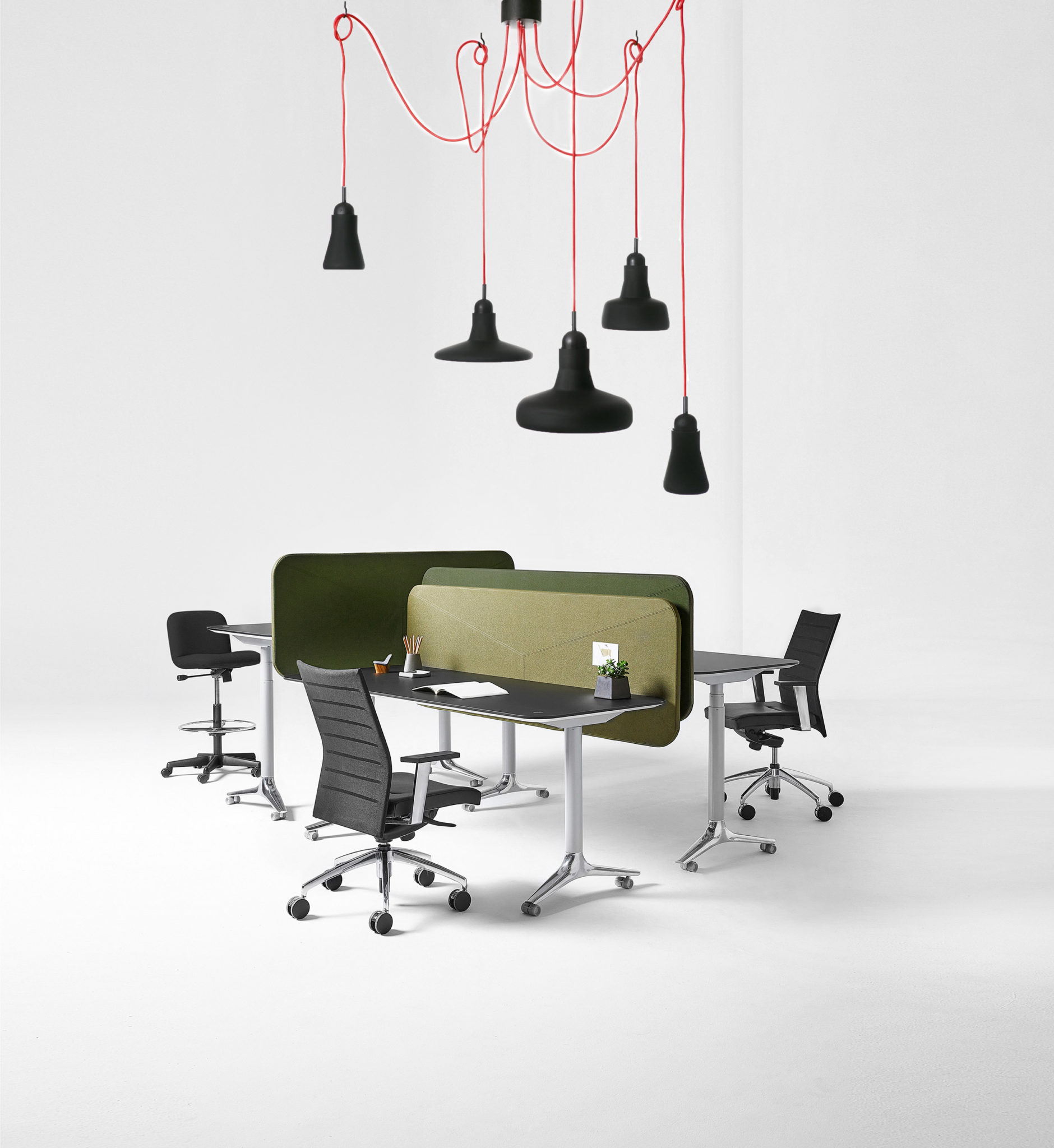 Moveable Zen Table Desks - Ambience Doré